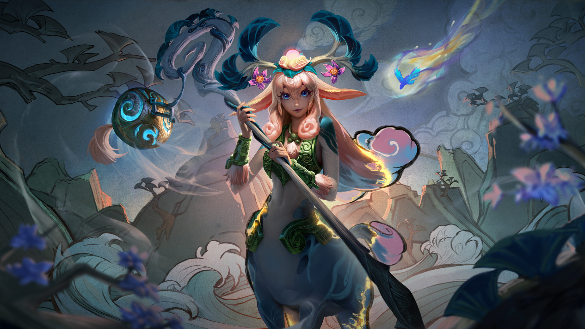 PBE LoL 13.12 : les nouveaux skins sur le thème Shan Hai Scrolls et Crystalis Motus